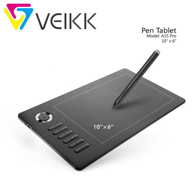 قلم نوری ویک Veikk A15 Pro - فناوران آرتان